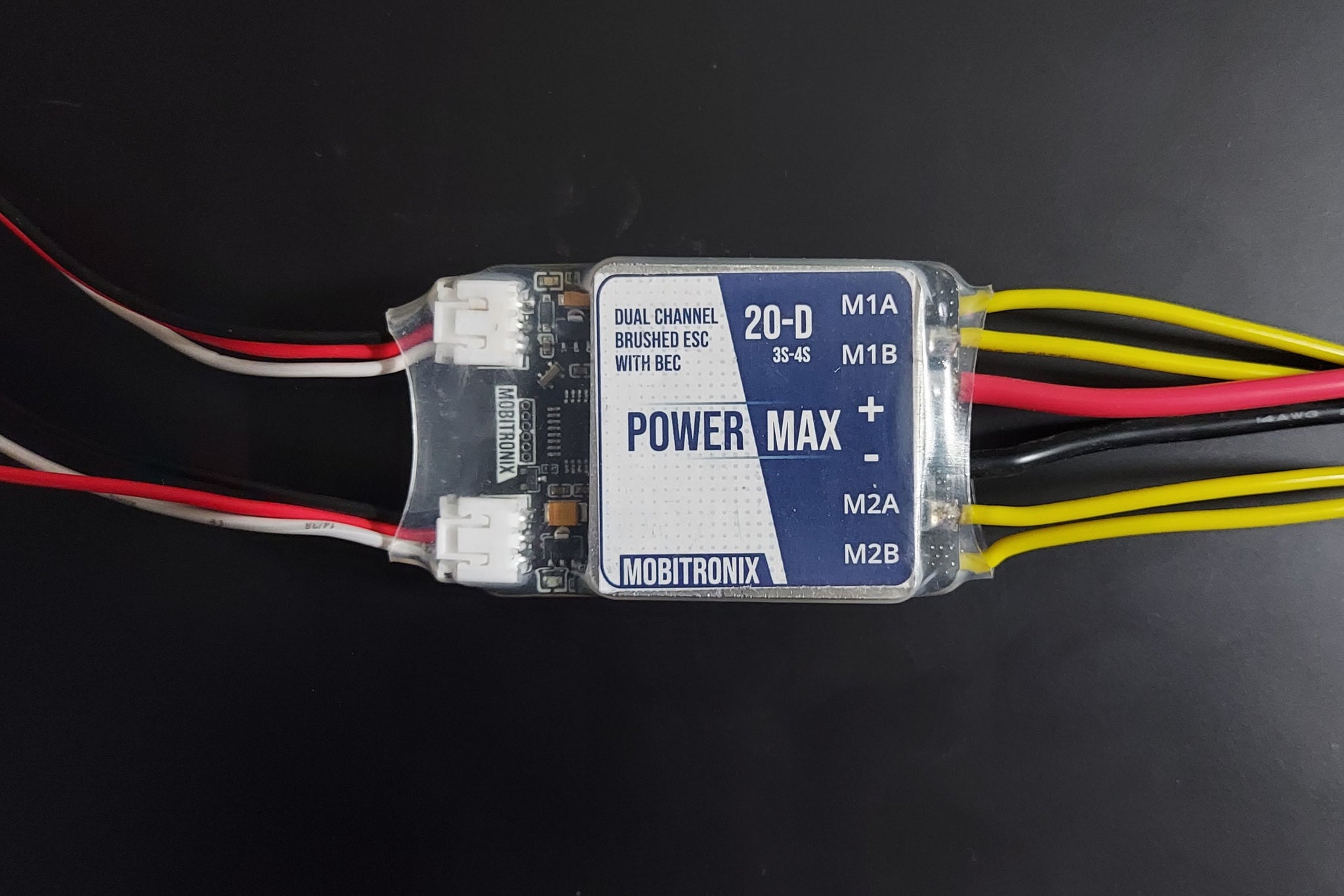 PowerMax 20-D (Dual Channel Brushed ESC 20 Amp) – Robojunkies