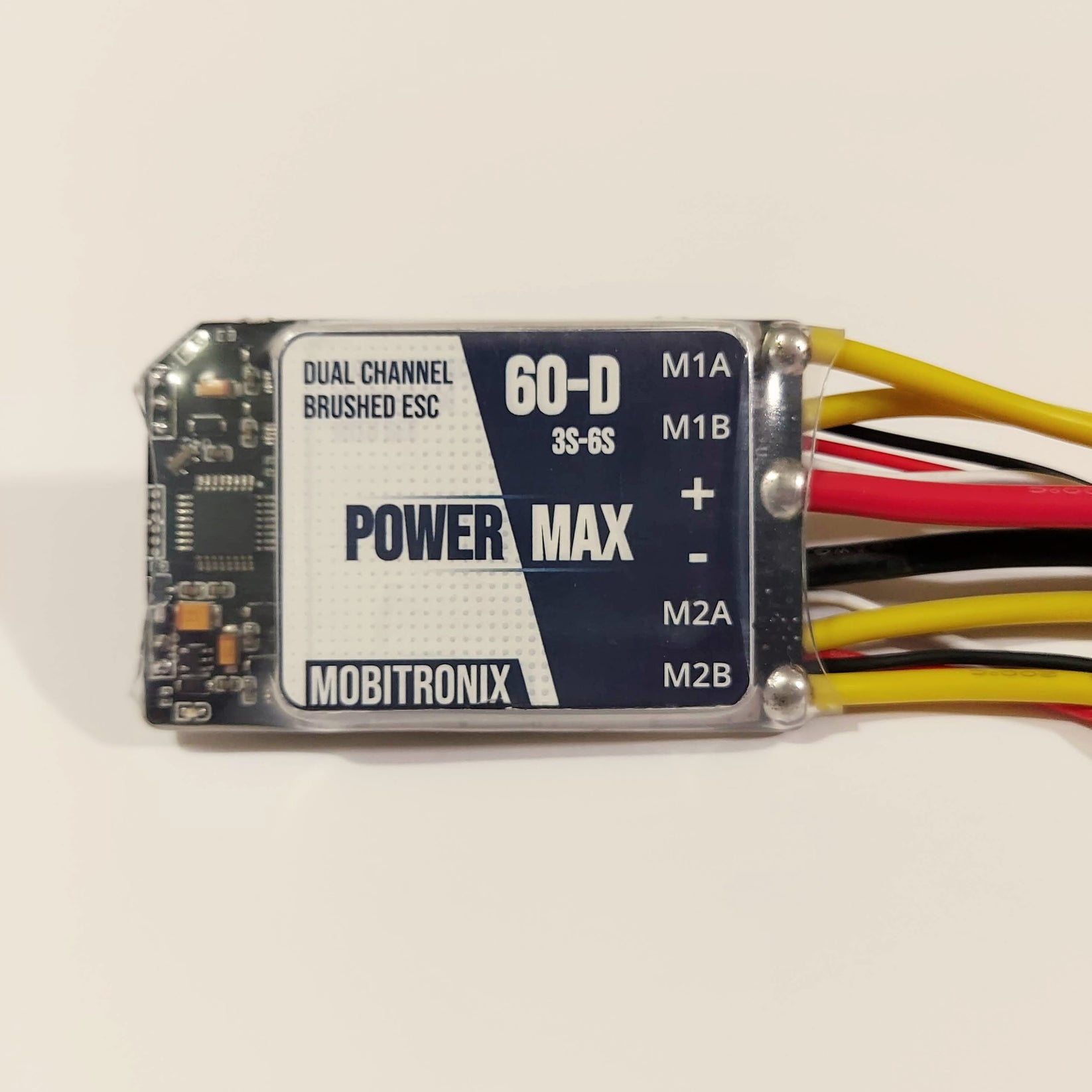 PowerMax 60-D (Dual Channel Brushed ESC 60 Amp) – Robojunkies