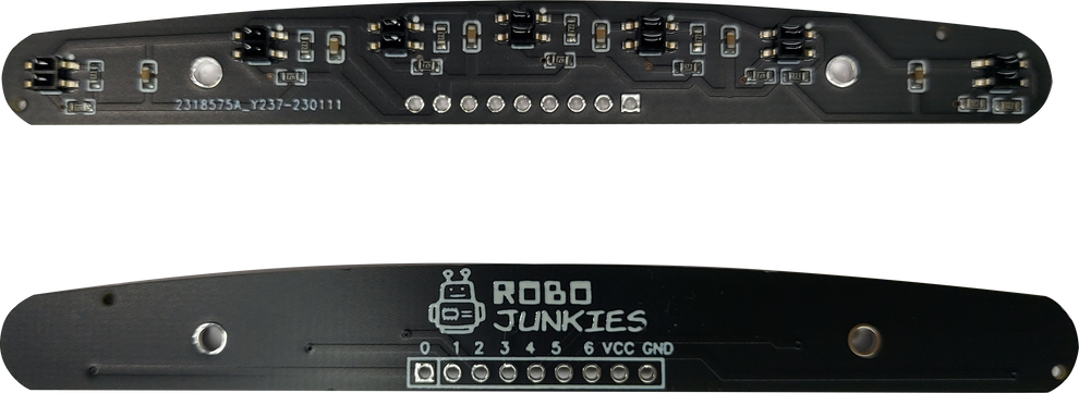 7 Sensor Array Analog Robojunkies