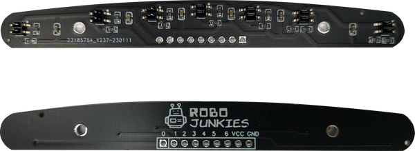 7 sensor array- Analog – Robojunkies